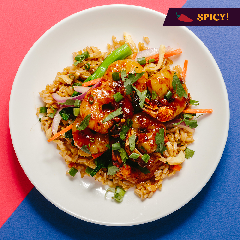 Southeast Asian Chili Prawns with Baby Choy Sum & Onion – Nutrition ...